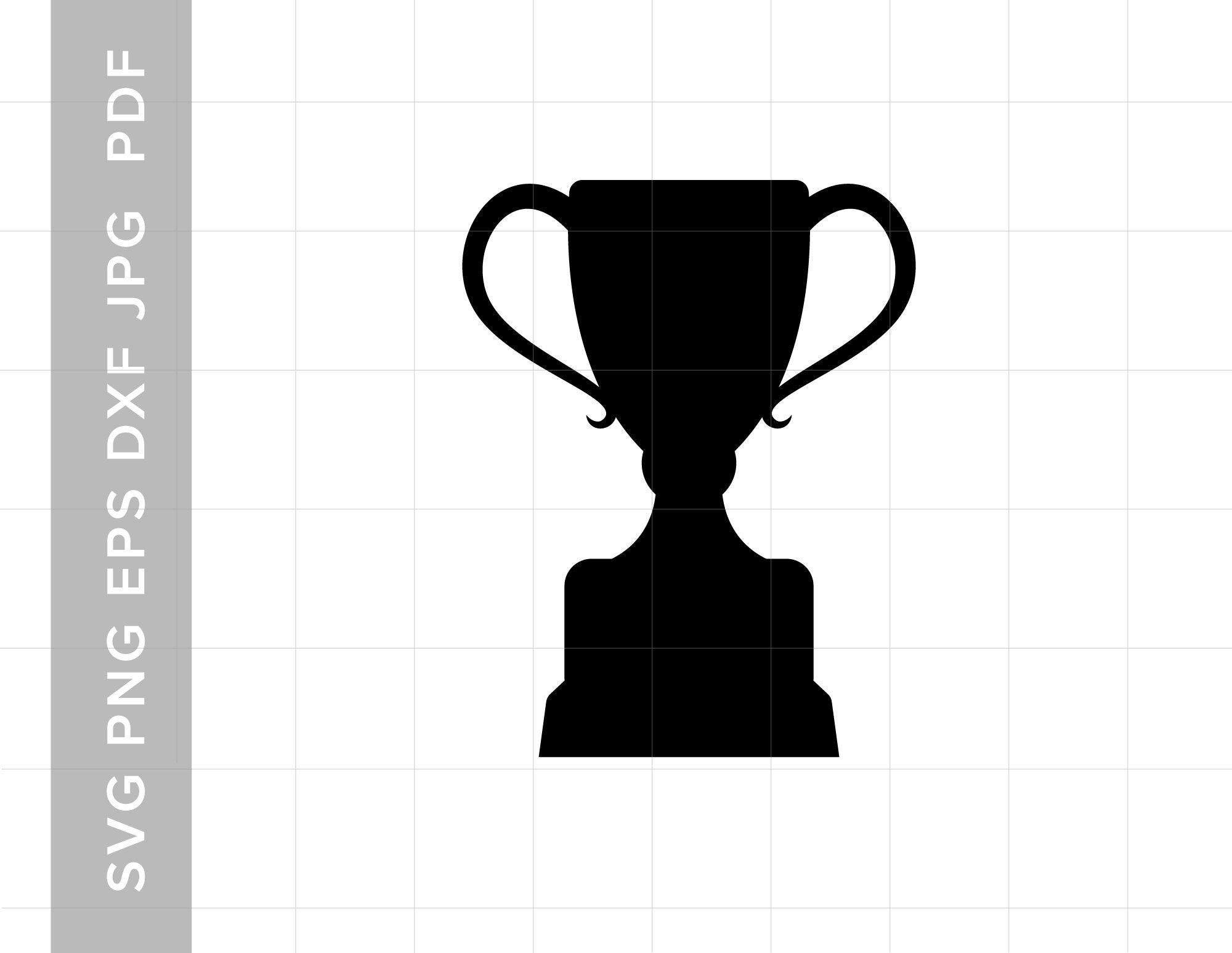 Champions League Trophy Svg