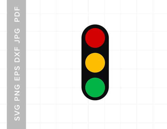 Traffic Light SVG Traffic Light Red Yellow Green Digital | Etsy Australia