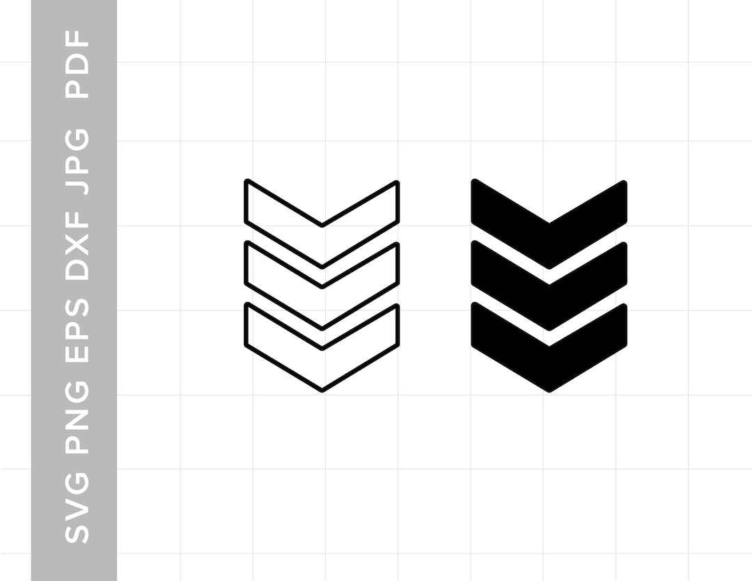 Chevron Arrows SVG Digital Download Silhouette Svg Cricut Svg Arrow Svg ...
