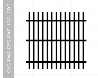 Prison Bars Svg Jail Bars Svg Jailed Imprisoned Black - Etsy