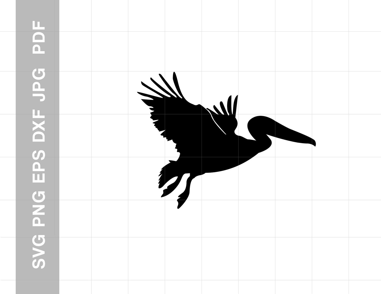 Pelican Svg Files Prepared for Cricut SVG Clip Art Digital - Etsy