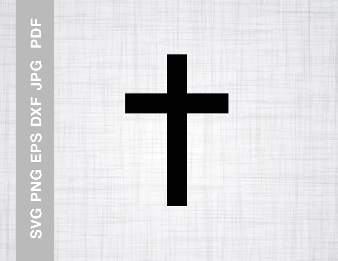Cross SVG Cross Svg Silhouette Files Crosses Vector Png, Dxf, Eps Jpg ...