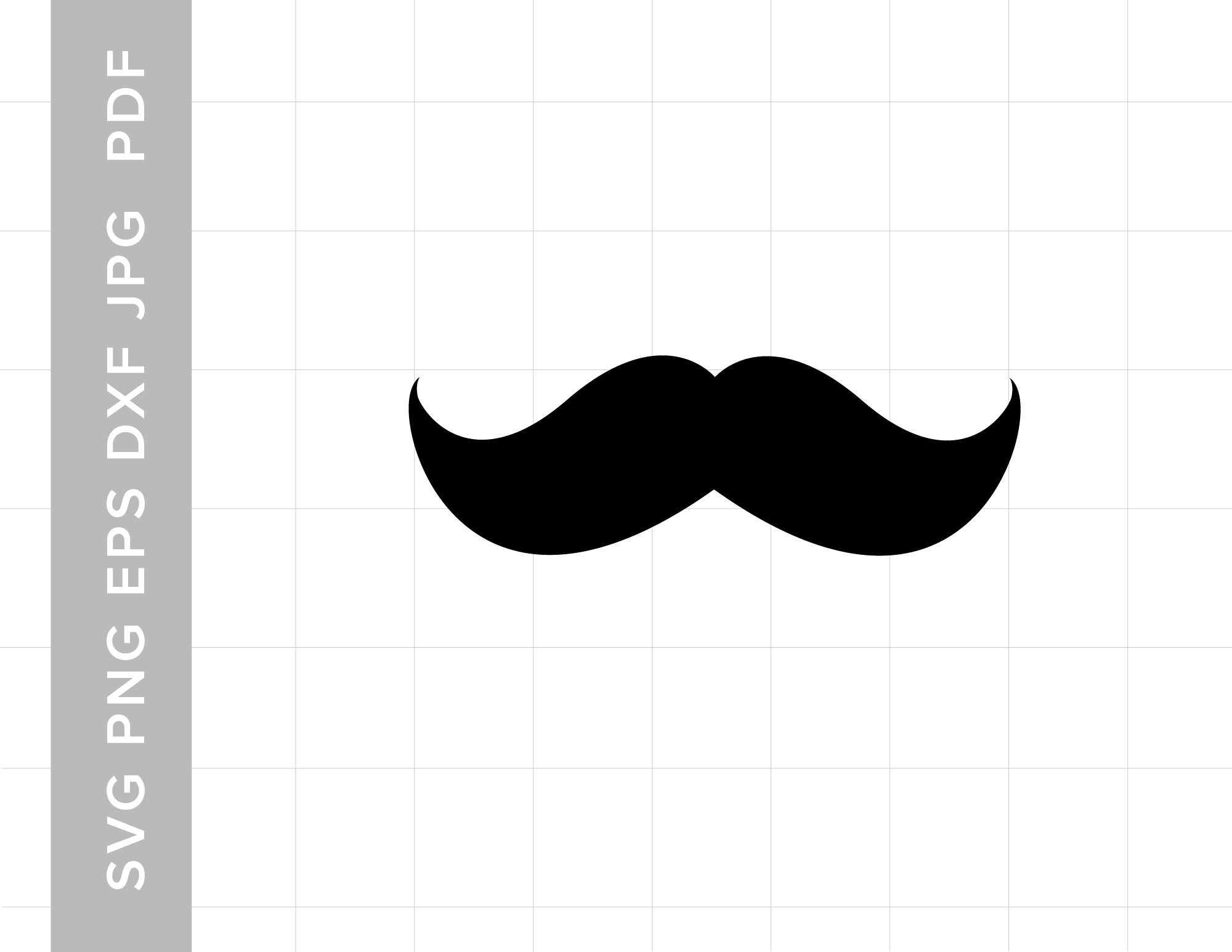 Mustache Outline