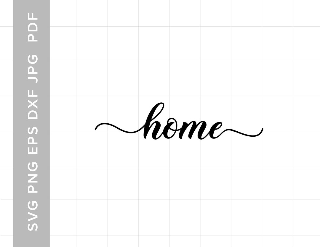 Home SVG Home Wall Print Home With Tails Fancy Digital - Etsy