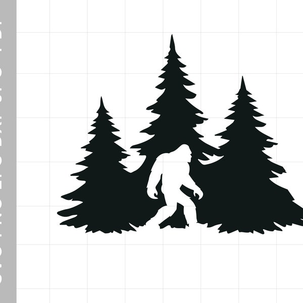 Laser Cut Sasquatch - Etsy Canada