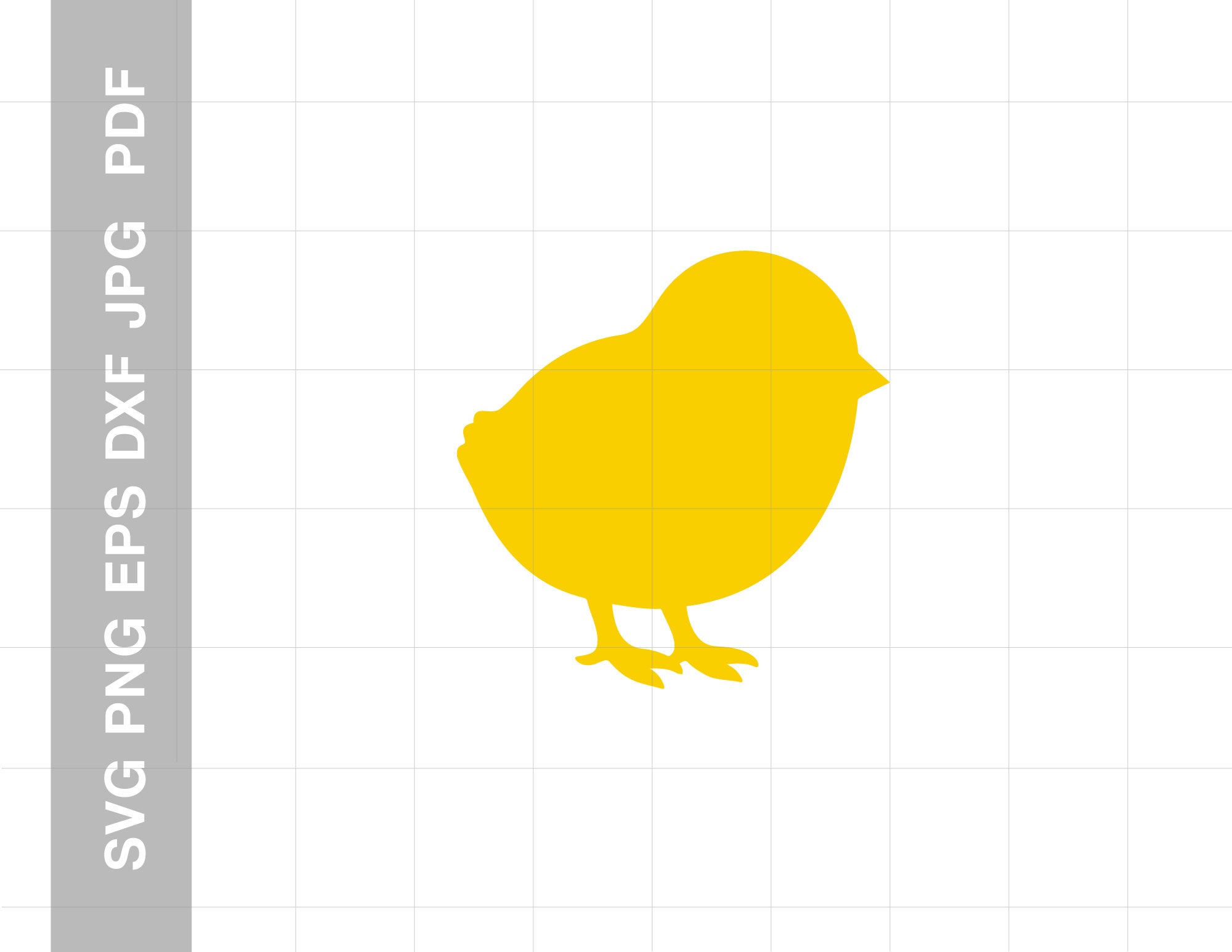 Baby Chick Silhouette