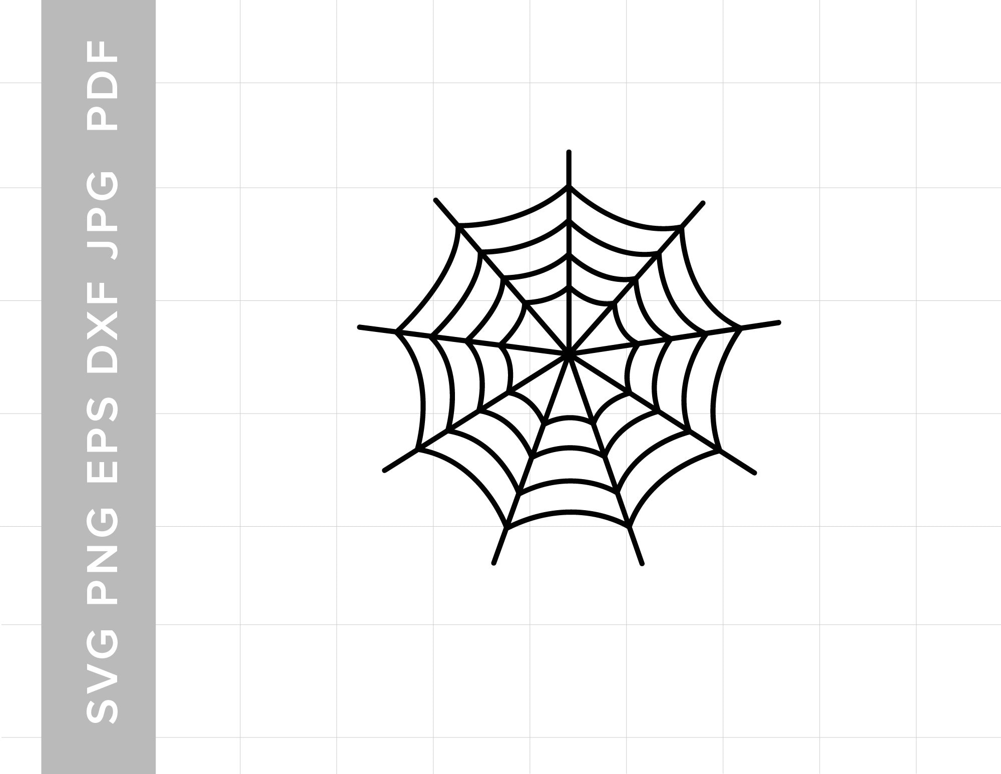 Spider Web Svg Spider Net Instant Download Files Includes - Etsy UK
