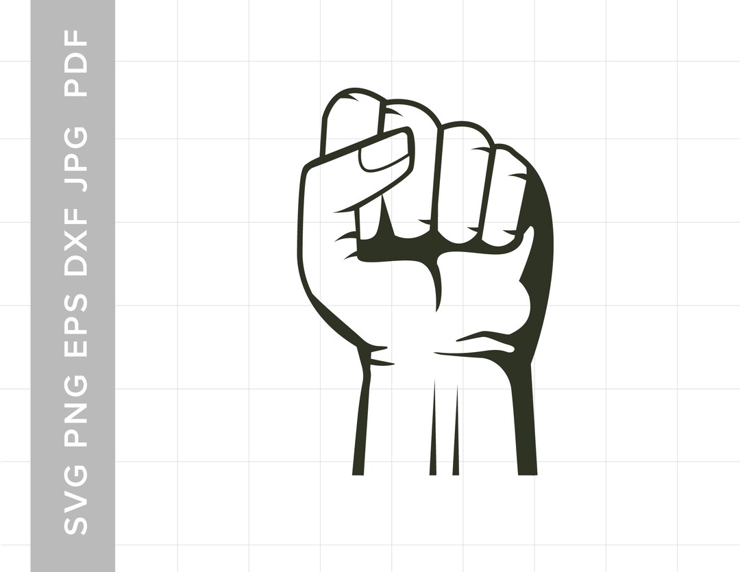 Clenched Fist SVG Clenched Fist PNG Clenched Fist Clipart Clenched Fist ...