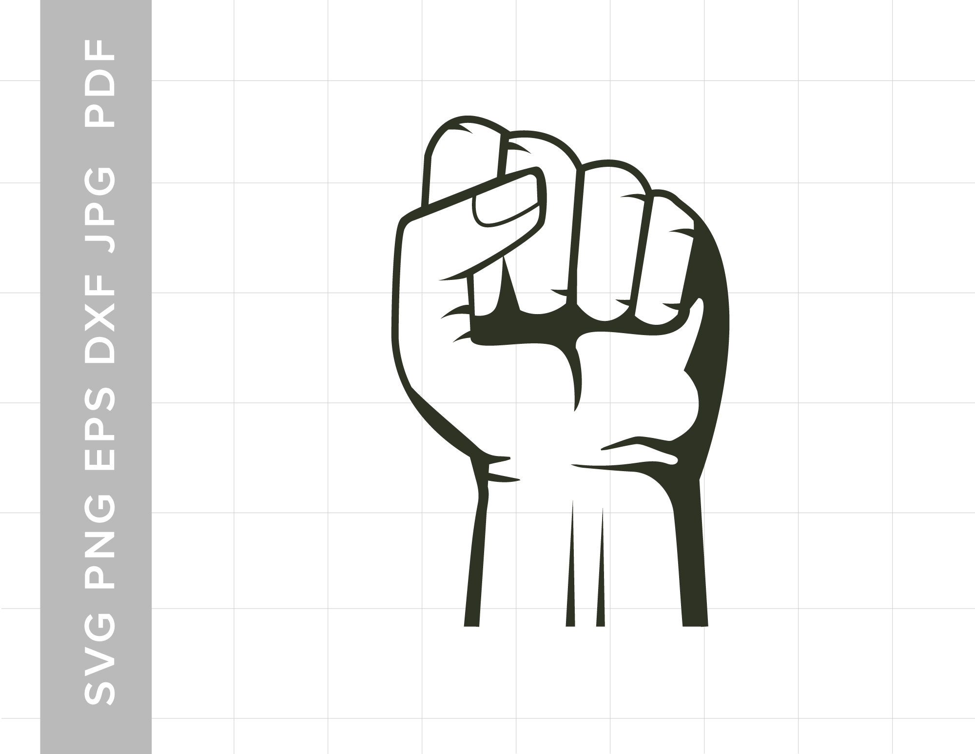 Clenched Fist Clipart