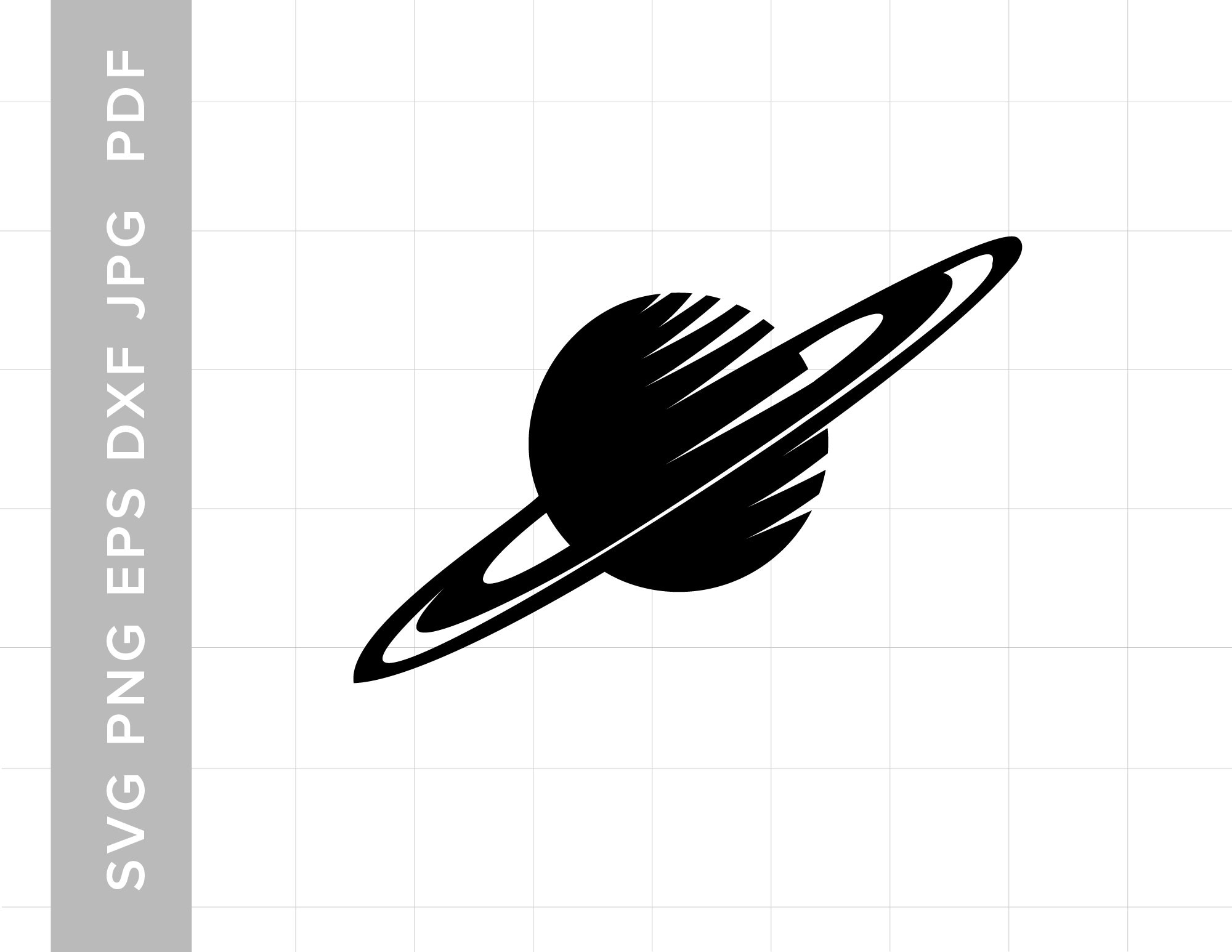 Saturn Planet Svg Digital Download for Cricut and Silhouette | Etsy