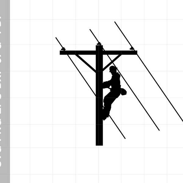 Lineman Svg - Etsy