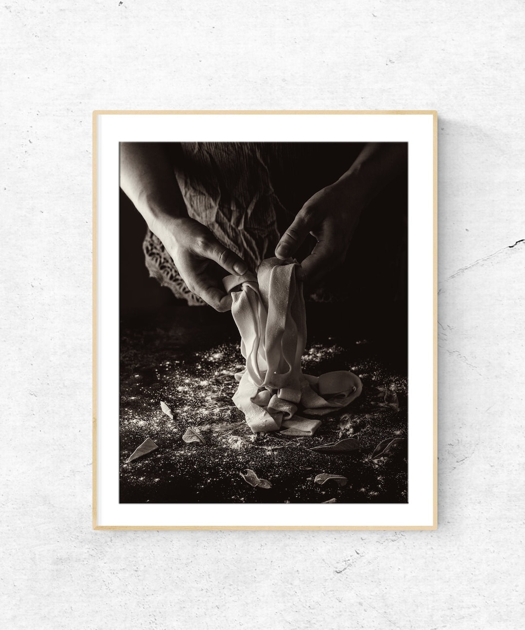Pasta Making Photo Print / Pasta Wall Art / Pasta Photography / Food ...