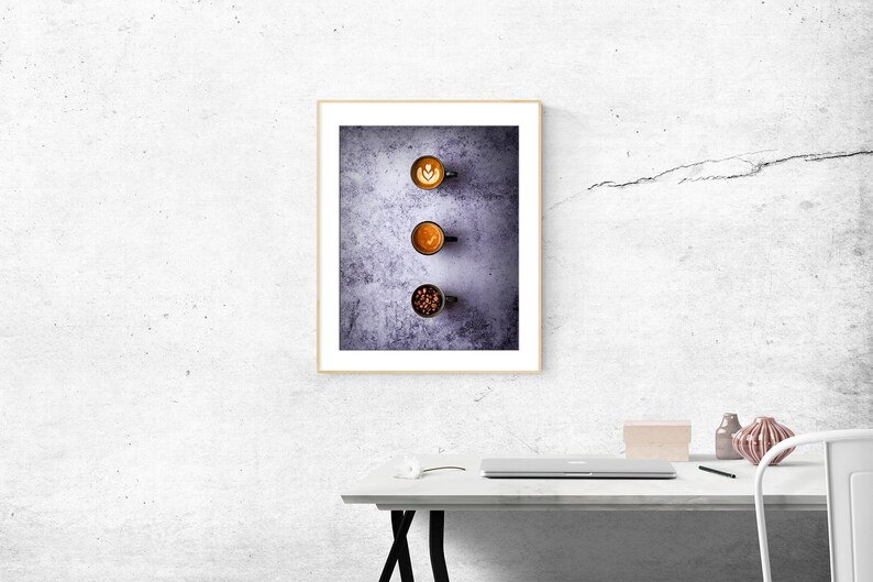 Espresso Cups Photo Print / Coffee Photo Print / Coffee Photography ...