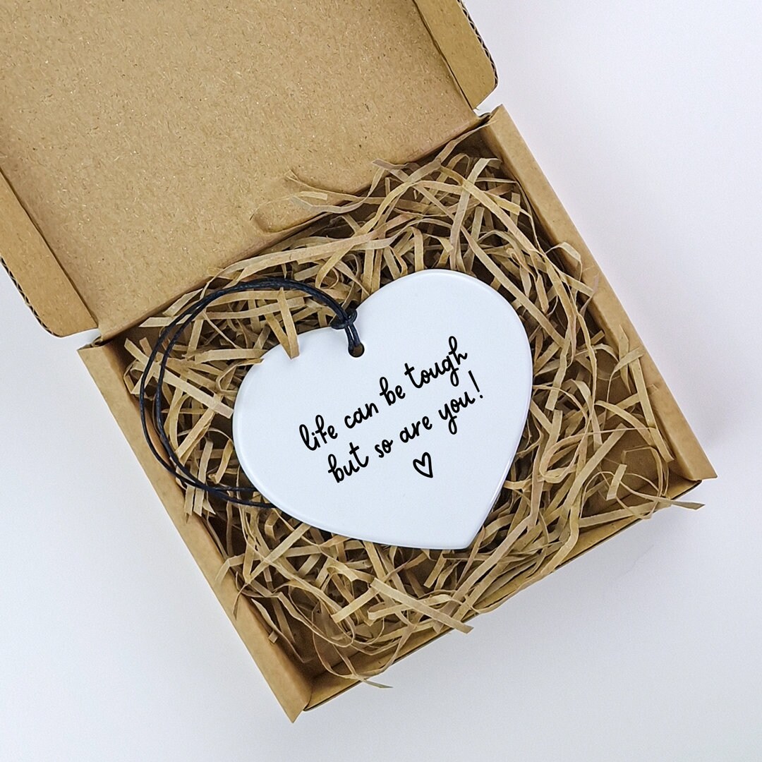 Life is Tough | Sympathy Keepsake Gift | Friend | Family | Stay Strong ...