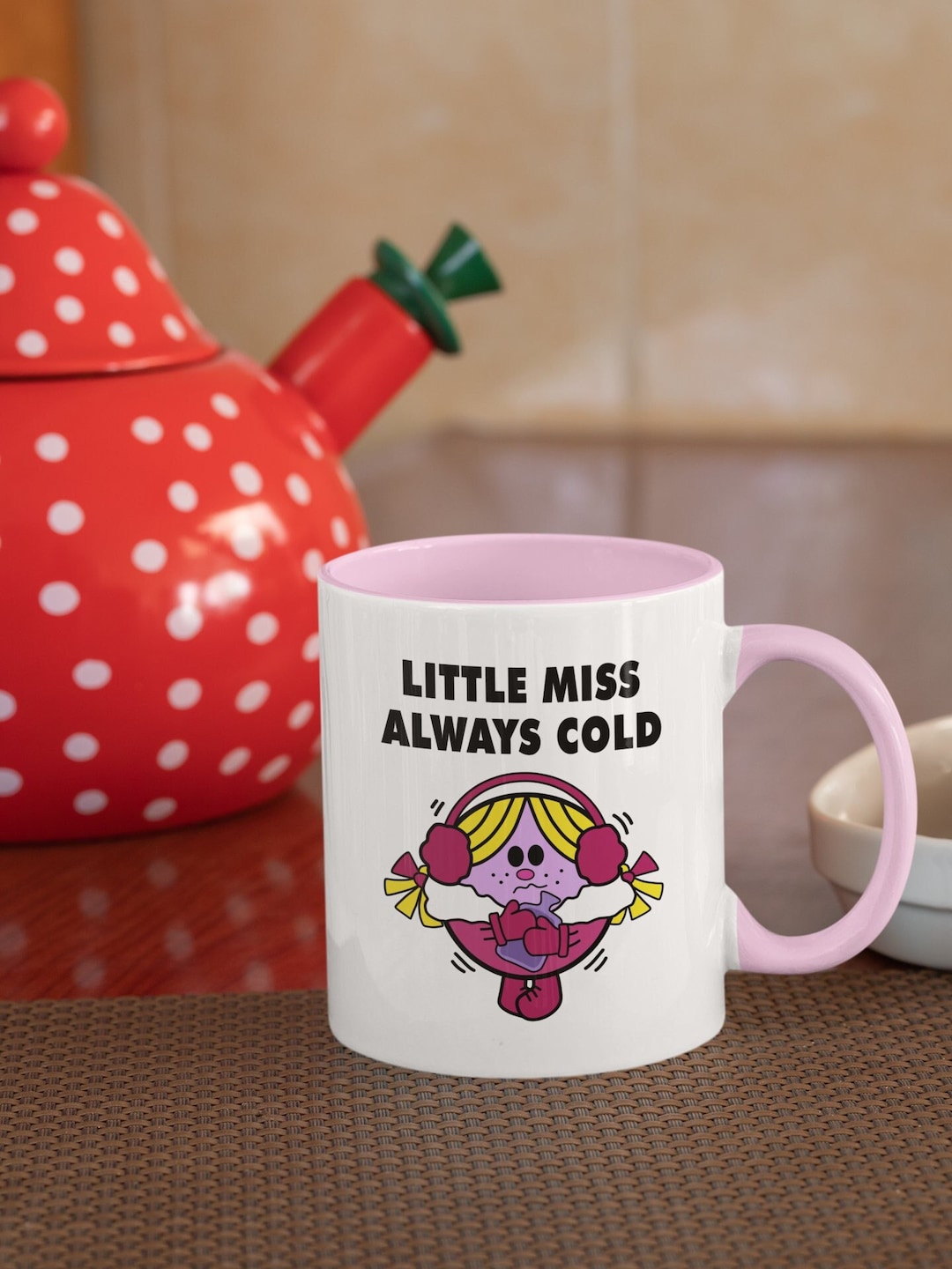 Little Miss Always Cold Mug | Great Secret Santa Gift | Stocking Filler ...