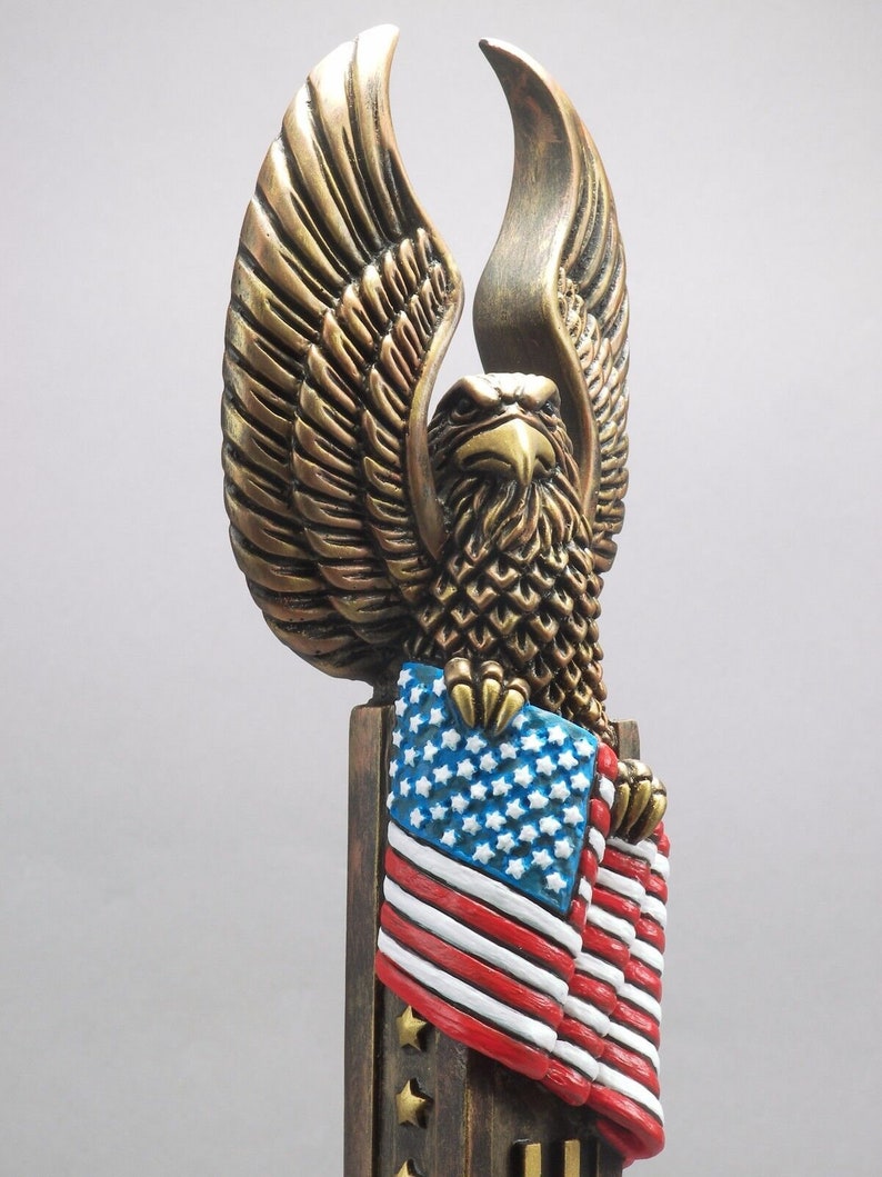 Liberty Beer Tap Handle American Flag W/ Eagle - Etsy