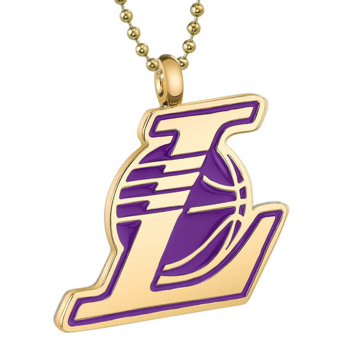 LA Lakers Basketball Chain Pendant Charm Official Licensed NBA - Etsy