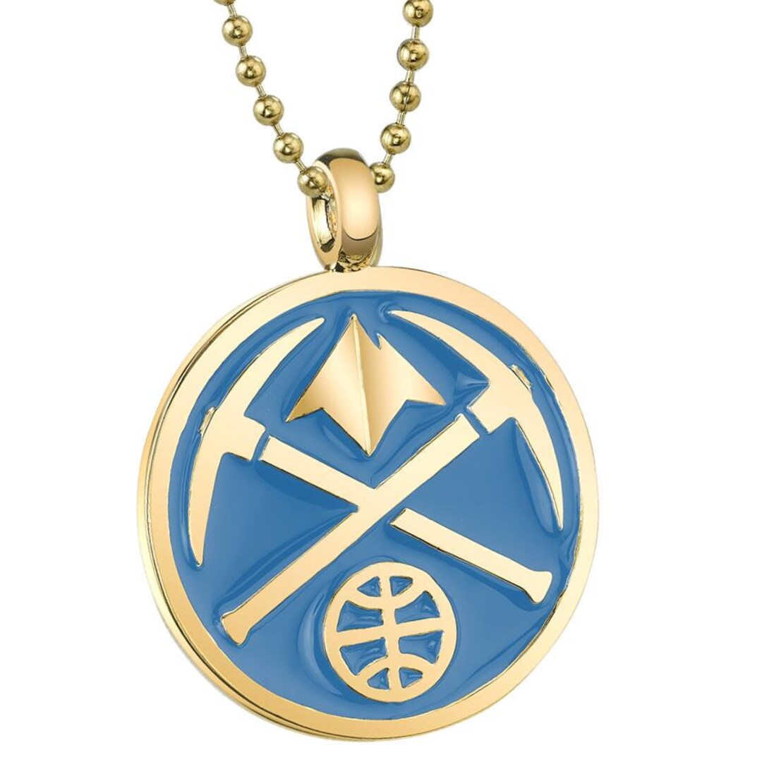 Colgante de cadena de baloncesto de los Denver Nuggets con licencia ...