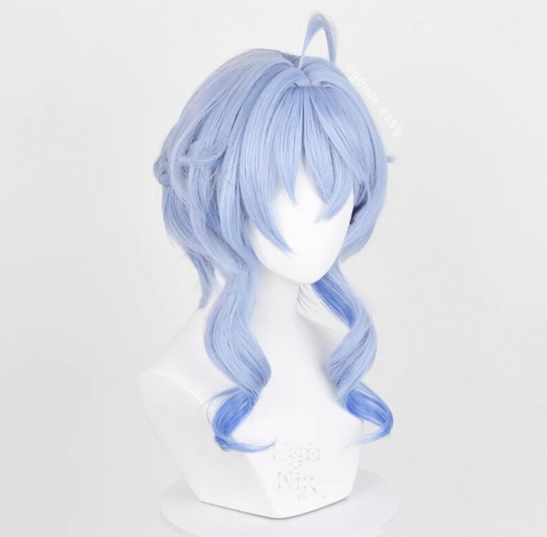 Genshin Impact Ganyu Twilight Blossom Skin Wig - Etsy