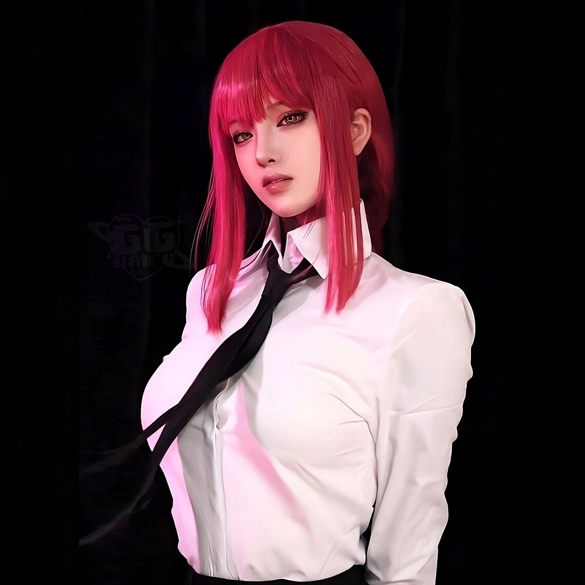 Cherry Red Anime Character Braided Cosplay Wig - Etsy