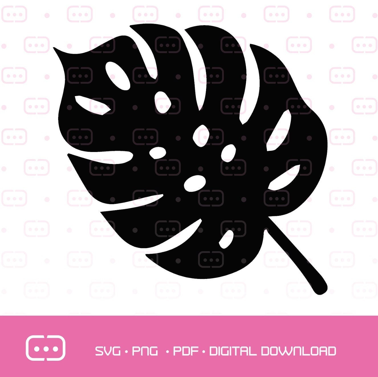 Palm Leaf SVG, PNG, PDF, Cut , Printable, Digital, Instant Download - Etsy