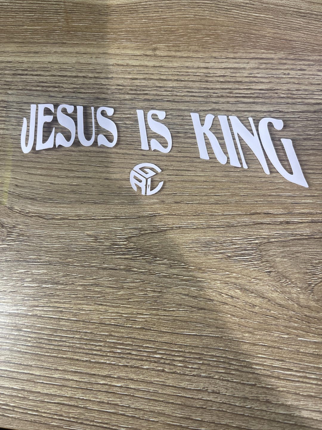 Jesus is King Decal - Etsy