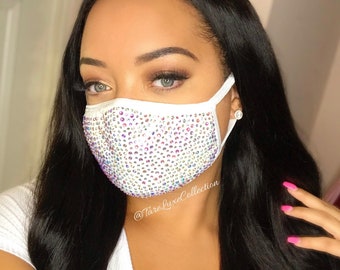 Bling Face Mask - Etsy