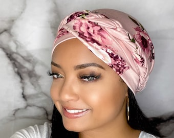 Pink Head Wrap - Etsy