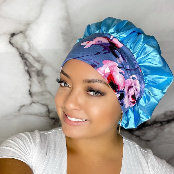 Floral Bonnet - Etsy