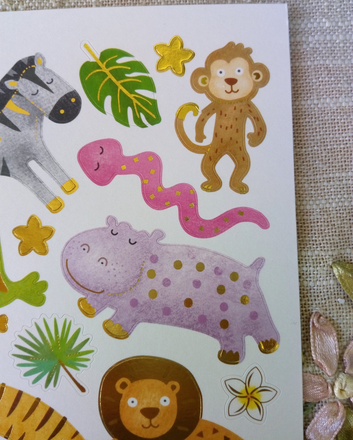 Jungle Animals Stickers Jungle Stickers Animals Stickers Animals ...