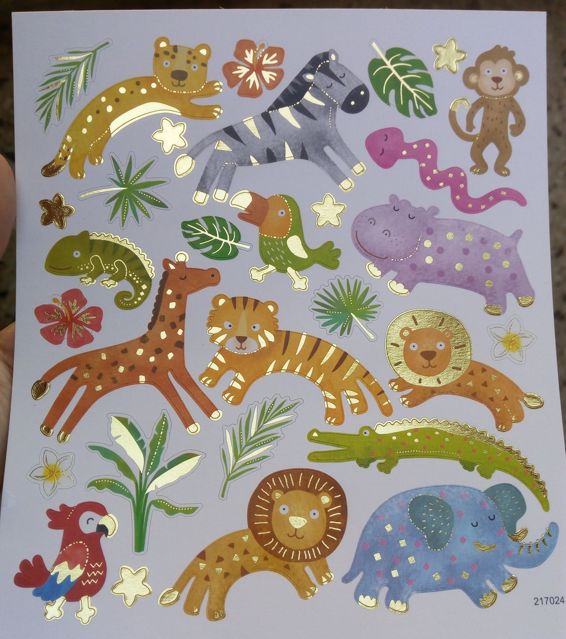 Jungle Animals Stickers Jungle Stickers Animals Stickers Animals ...