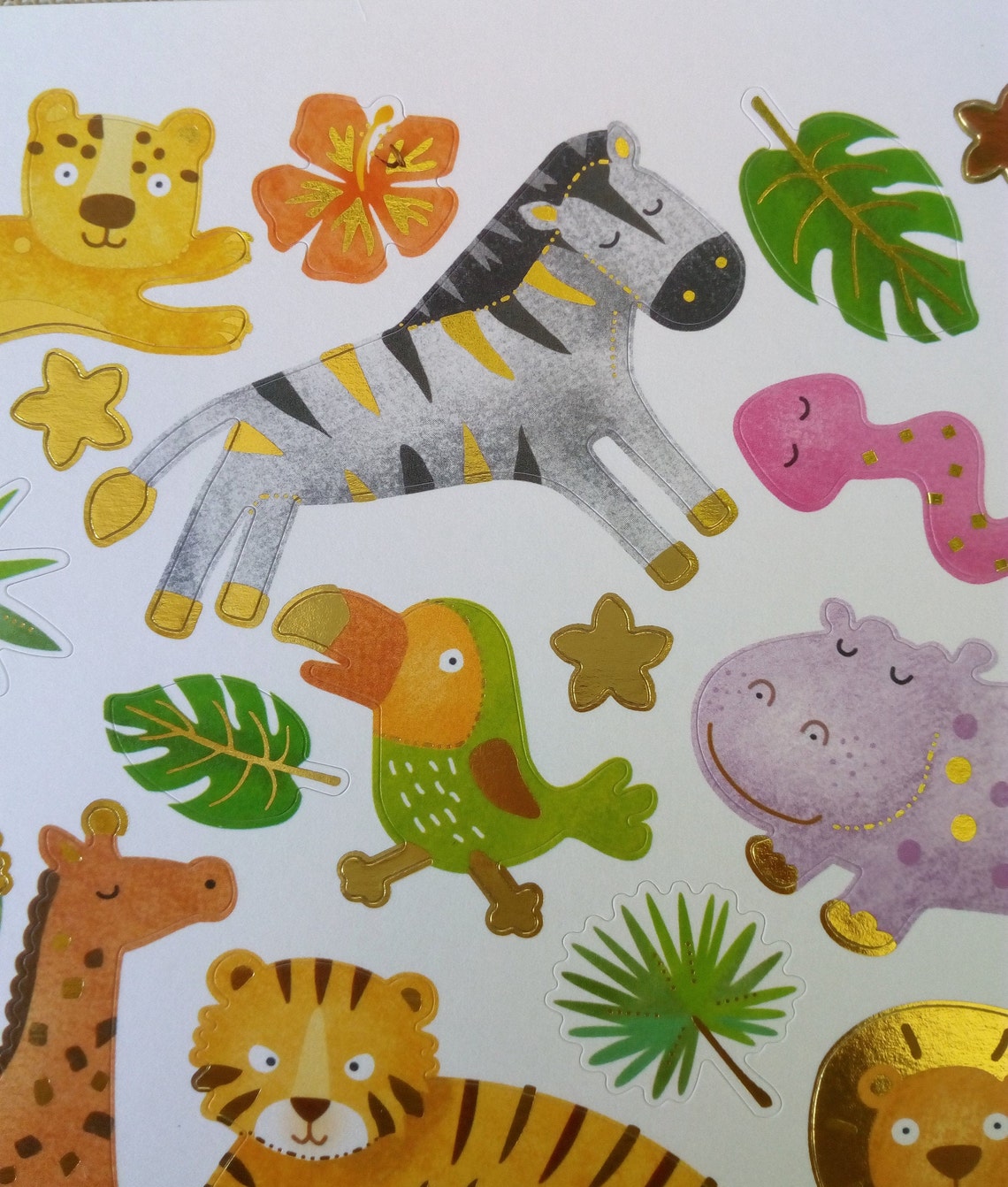 Jungle Animals Stickers Jungle Stickers Animals Stickers Animals ...