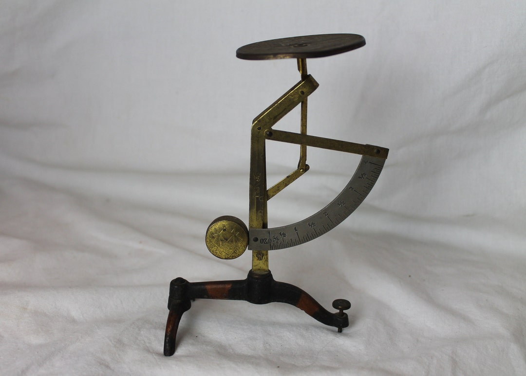 Set of Post Office Letter Scales; Weighs up to 4 Oz Original Vintage ...