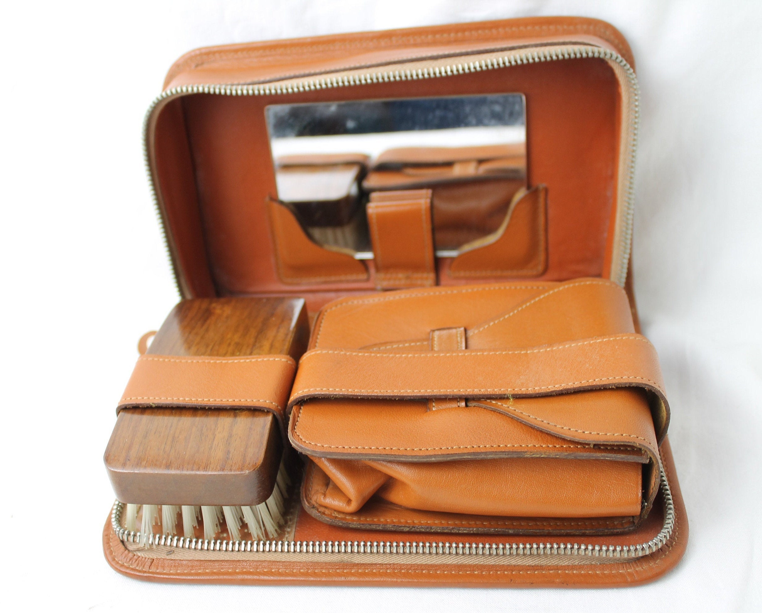 Gentleman's Grooming Kit Exceptional Quality Leather. - Etsy UK