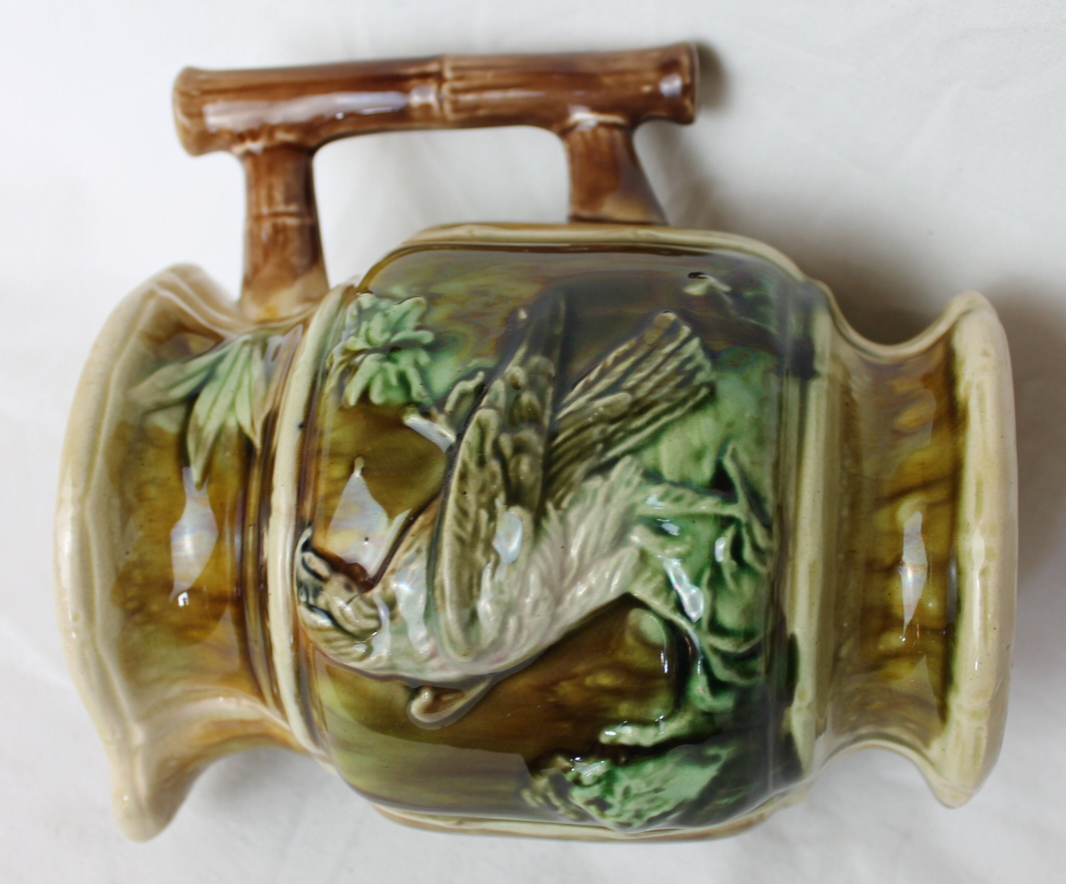 Bird of Prey Ceramic Jug or Pitcher Vintage Large Decorative - Etsy