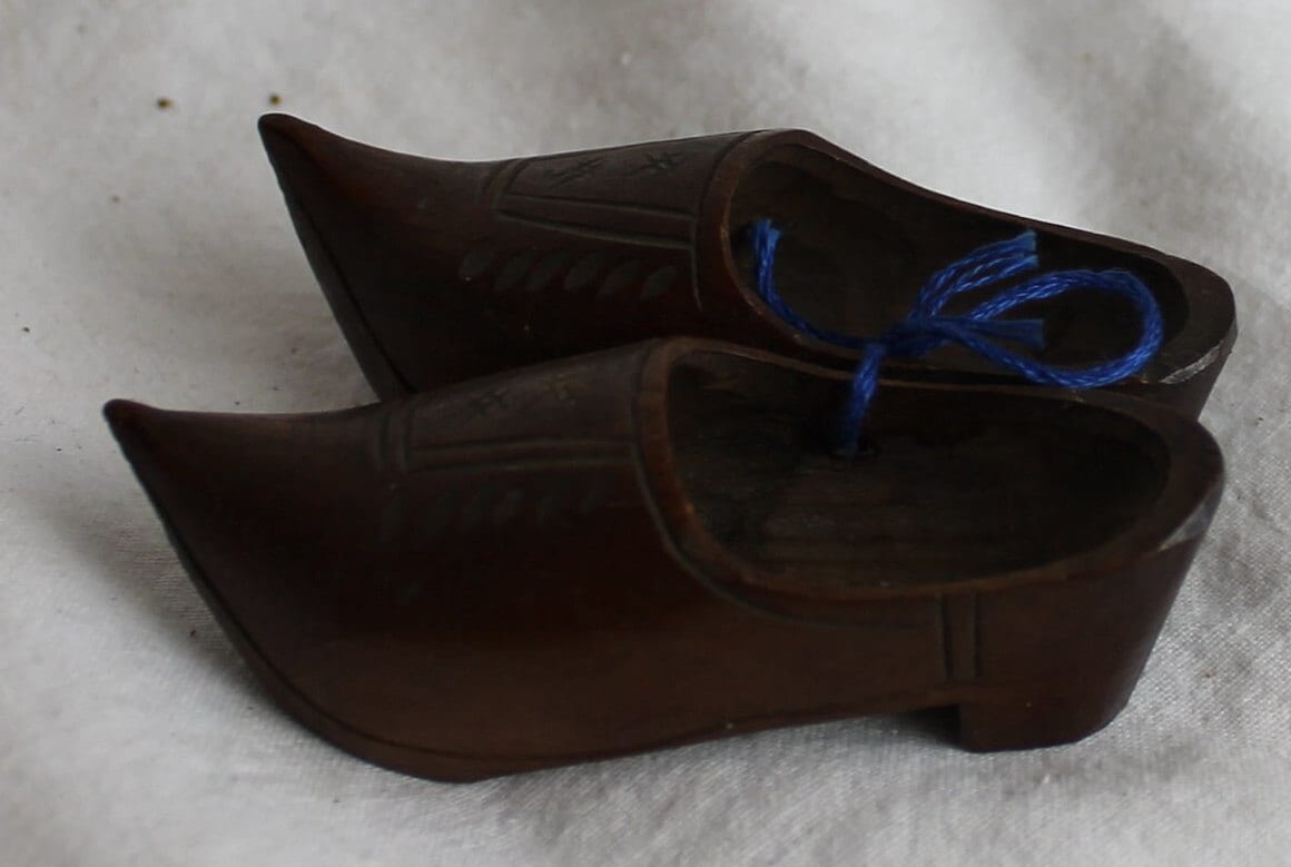 Miniature Clogs, Vintage Hand Made Wooden With a Traditional Design. - Etsy