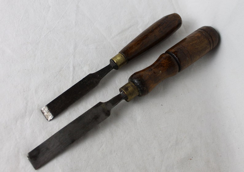 Two Chisels, Mathieson of Glasgow, Vintage Wood Working Tools - Etsy