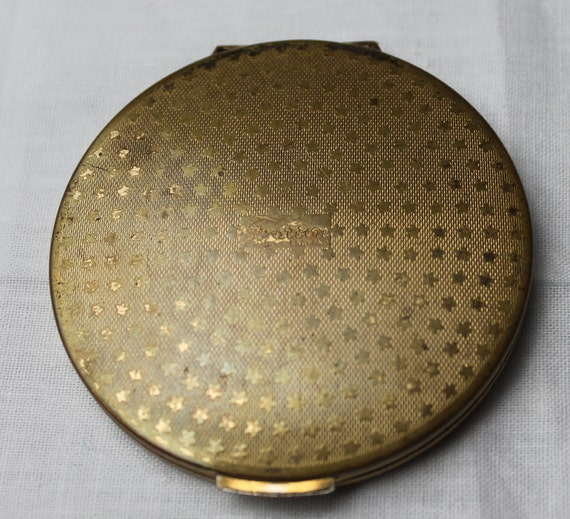 Vintage powder compact; Stratton, 1960s - Gem