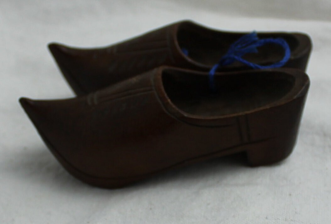 Miniature Clogs, Vintage Hand Made Wooden With a Traditional Design. - Etsy