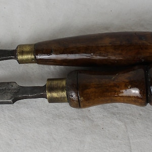Two Chisels, Mathieson of Glasgow, Vintage Wood Working Tools - Etsy