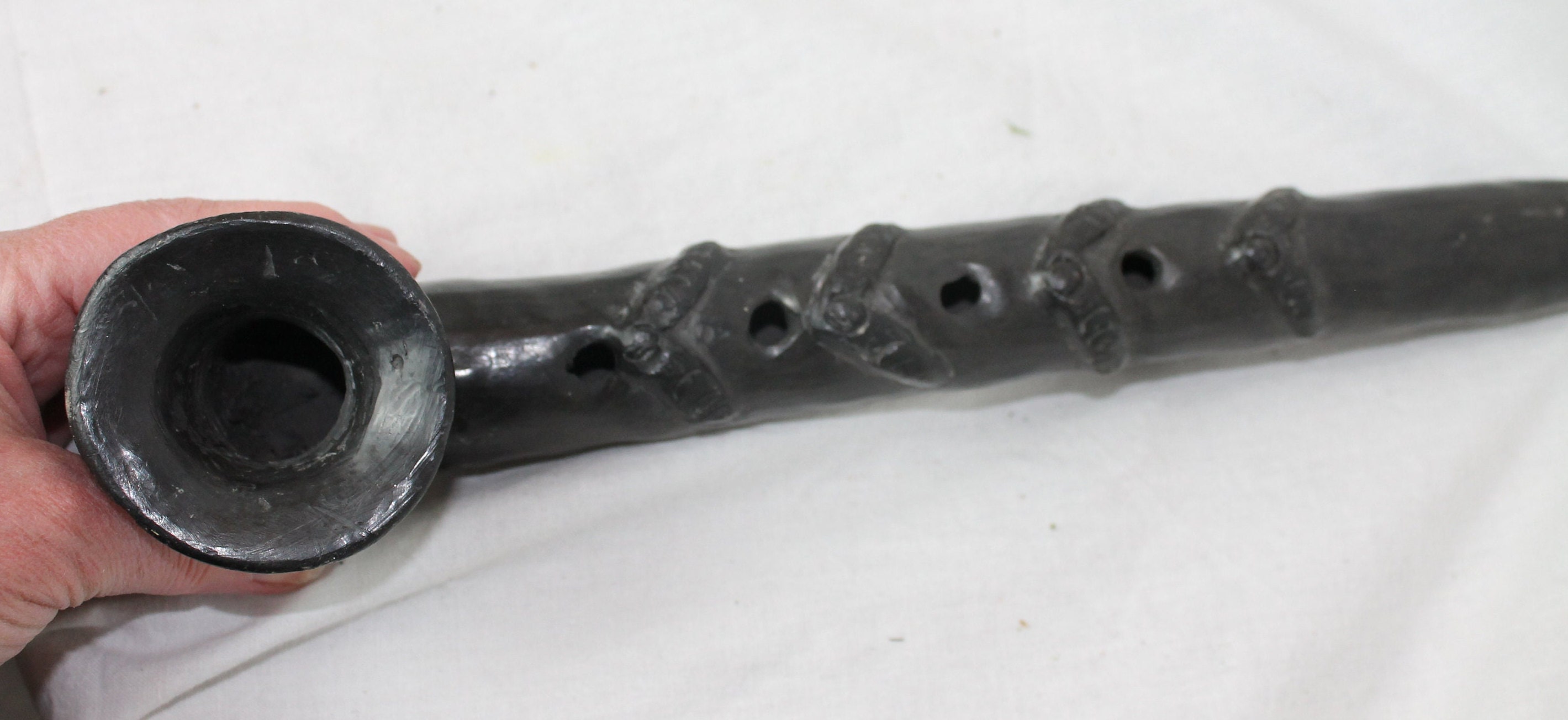 Handmade Clay Flute From South America Aztec Mayan Flute - Etsy