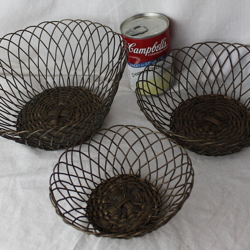 Wire Basket - Etsy