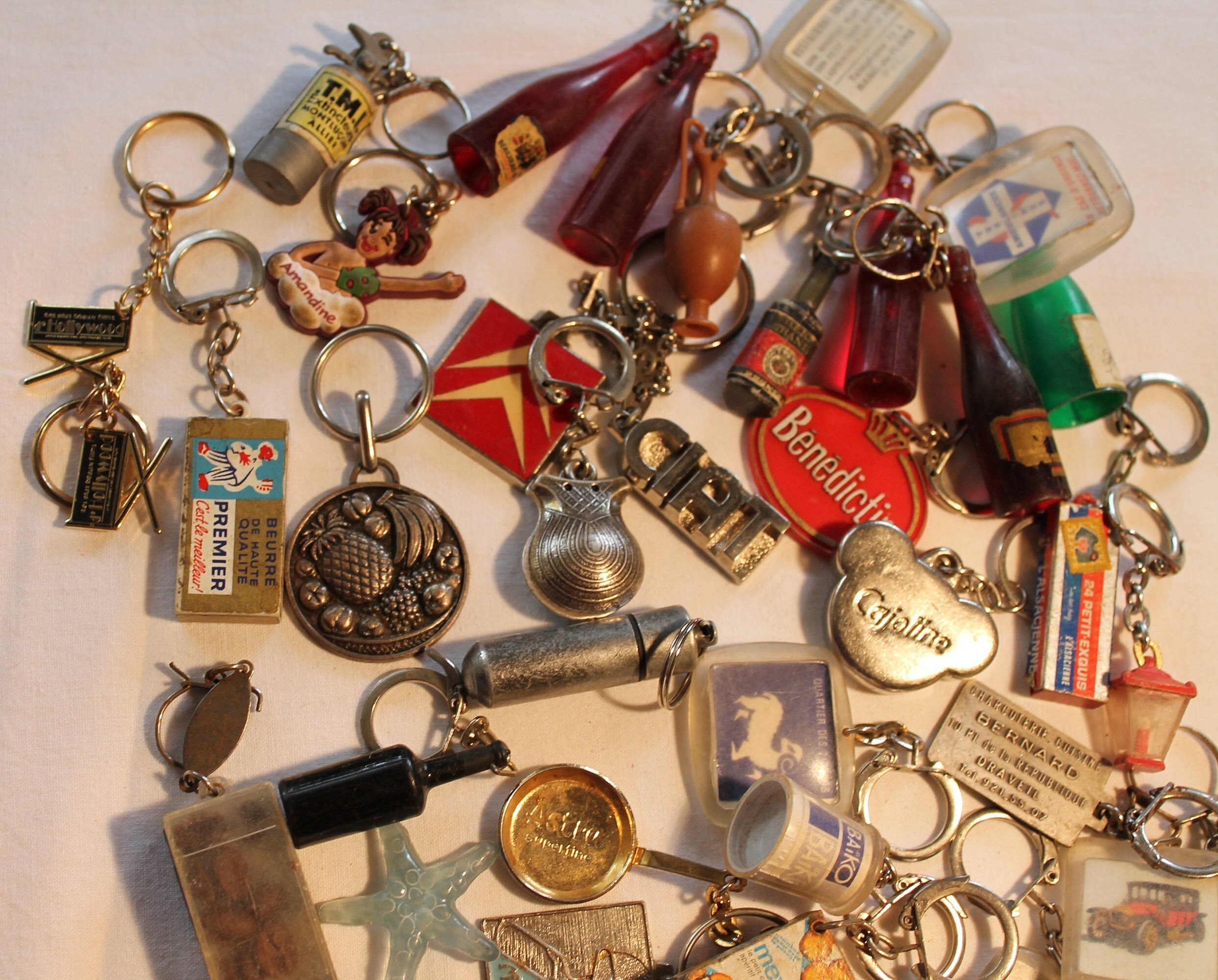 Large Collection of Key rings 167 individual rings from all | Etsy