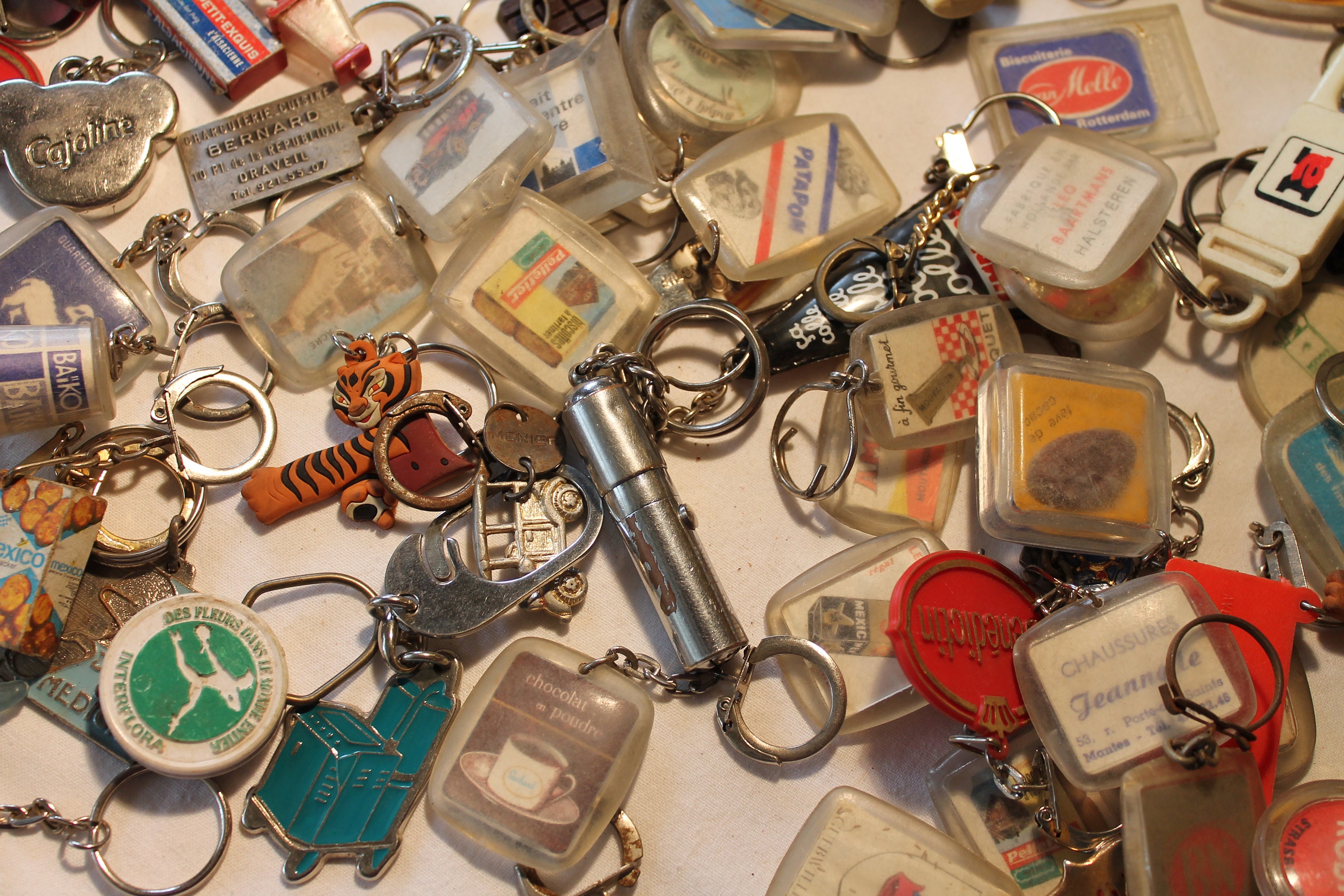 Large Collection of Key rings 167 individual rings from all | Etsy