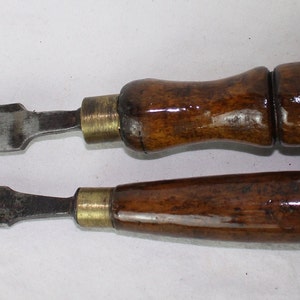Two Chisels, Mathieson of Glasgow, Vintage Wood Working Tools - Etsy