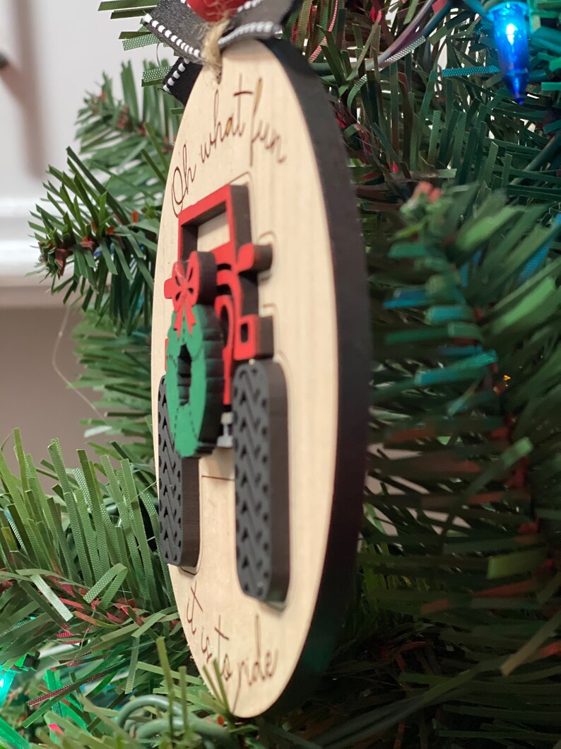 Off-roading Ornament, 4x4 Christmas, Oh What Fun - Etsy