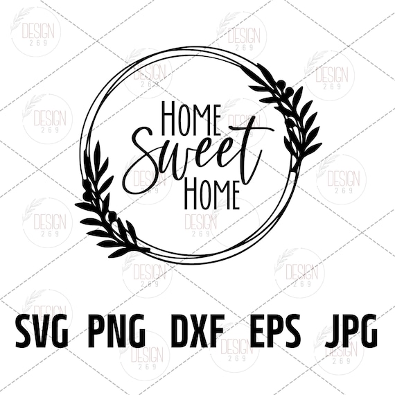 Home Sweet Home SVG - Etsy