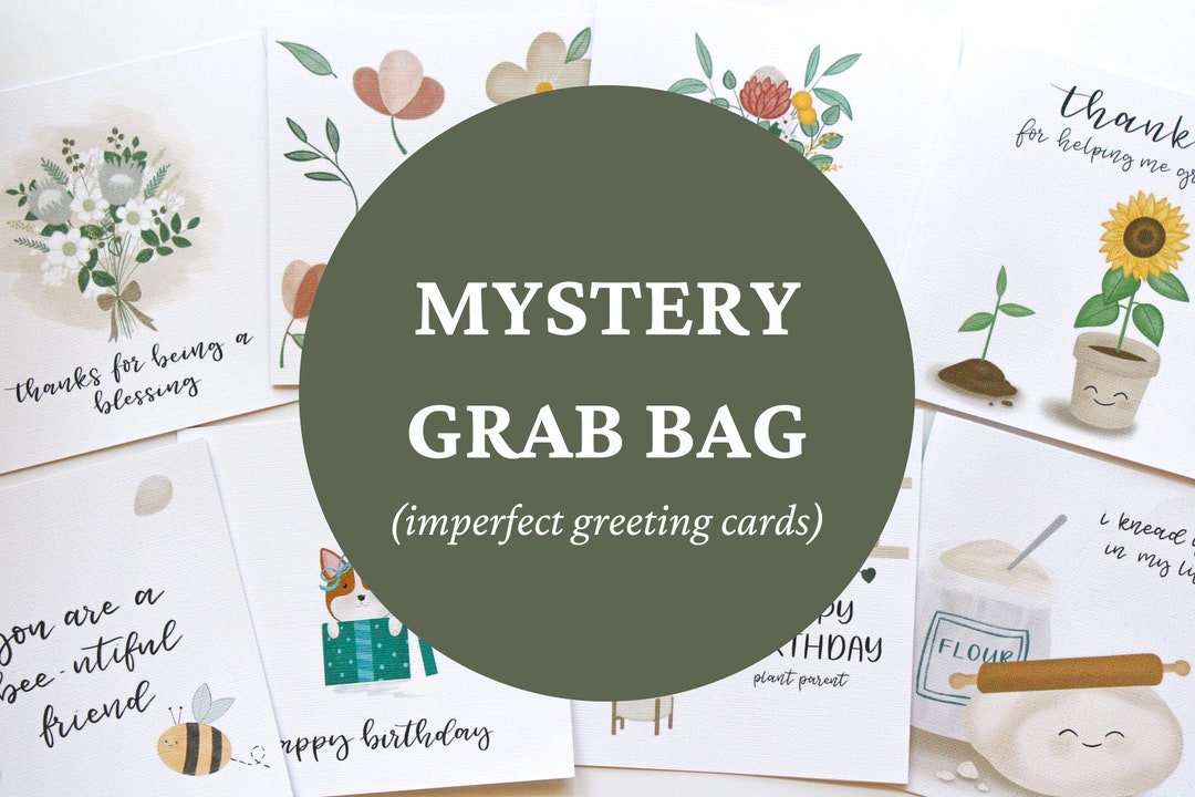 MYSTERY BAG OF 10 Cards With Minor Imperfections Mystery 10 Pack of ...