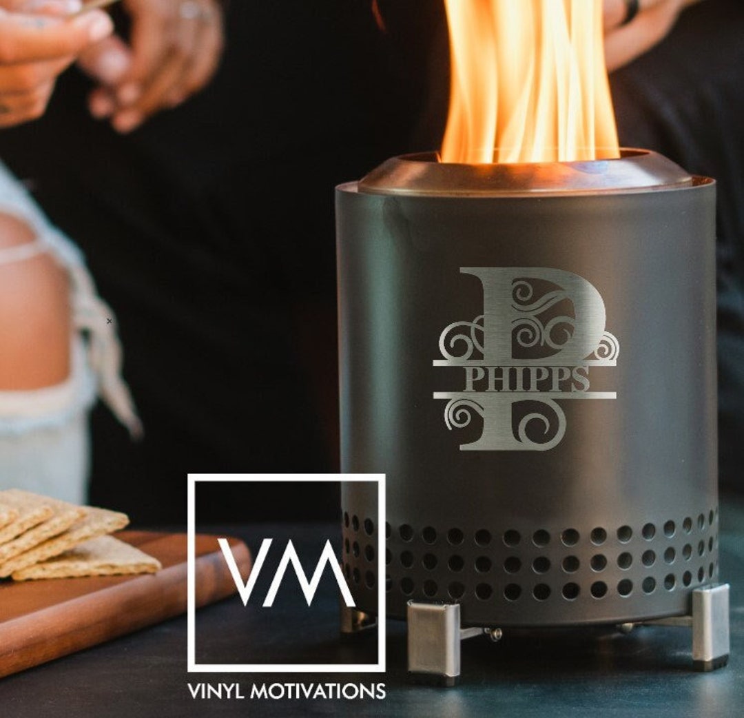 Customized Monogram Solo Stove Mesa / Mesa XL - Etsy