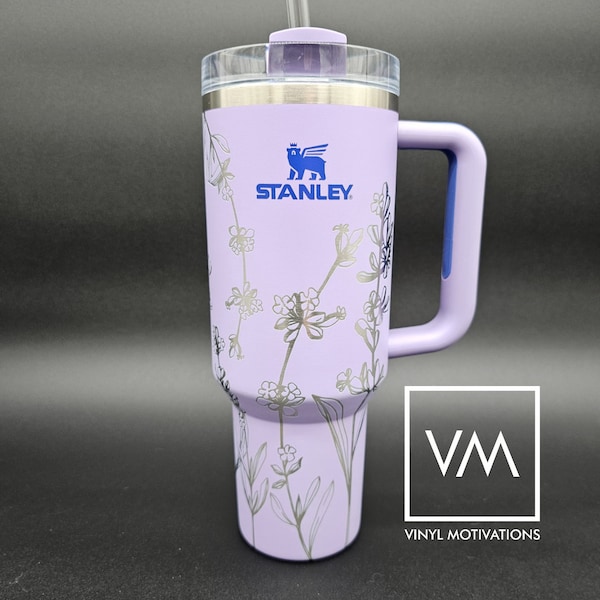 Stanley Engraved Lavender - Etsy